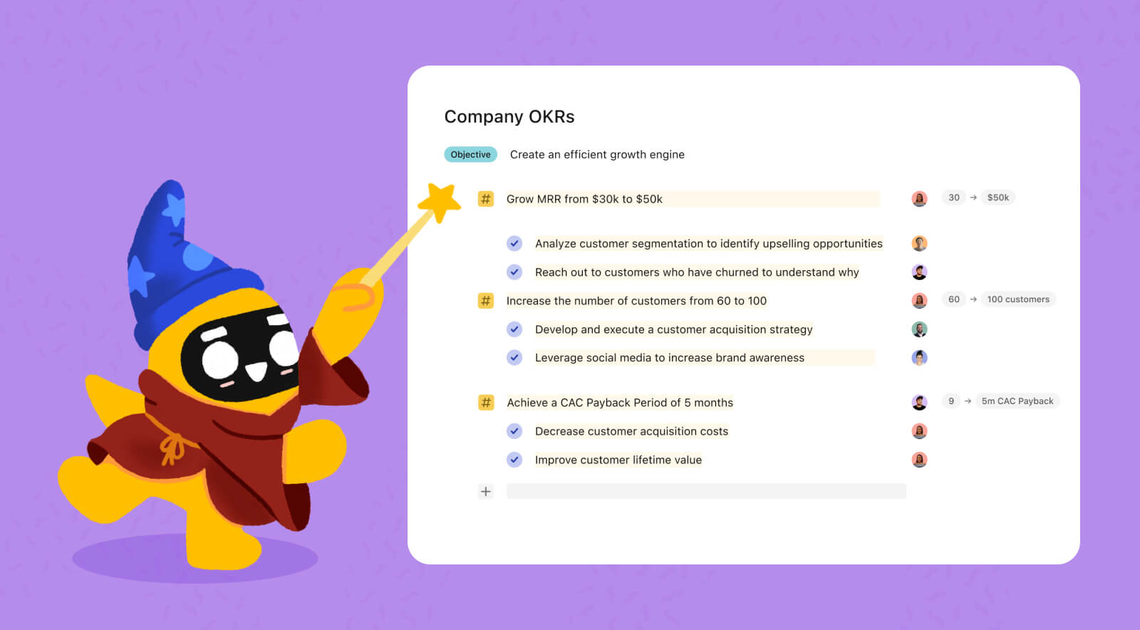 Simple OKRs Examples for Finance - Tability